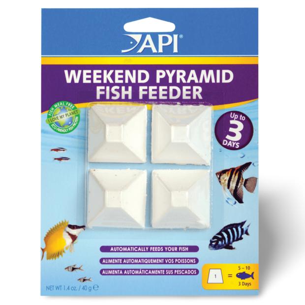 Api Weekend Pyramid Fish Feeder – Sparklet