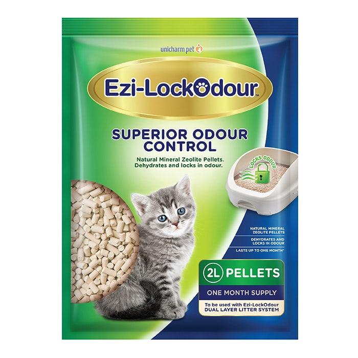 EZI-LOCKODOUR Cat Litter Natural Mineral Zeolite Pellets 2L – Sparklet