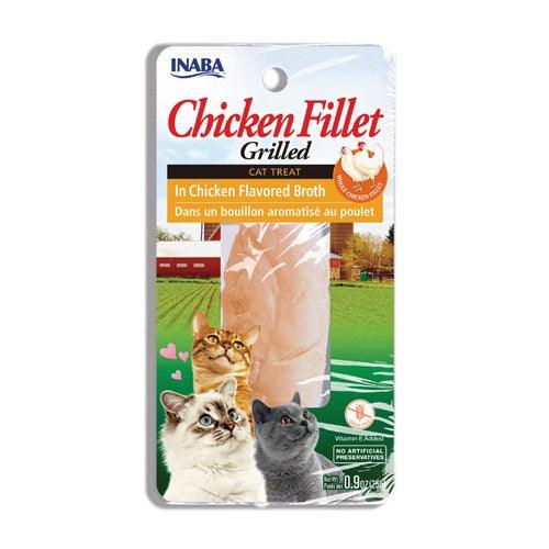 INABA Cat Grilled Chicken Fillet In Chicken Flavored Broth – Sparklet