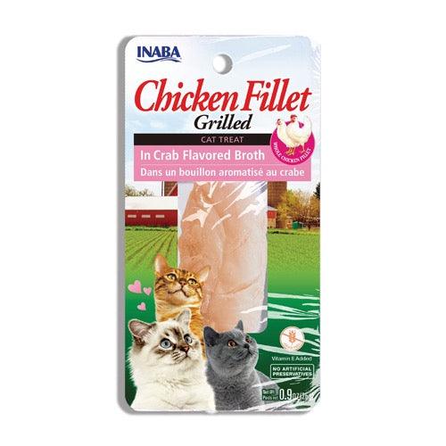 INABA Cat Grilled Chicken Fillet In Crab Flavored Broth – Sparklet