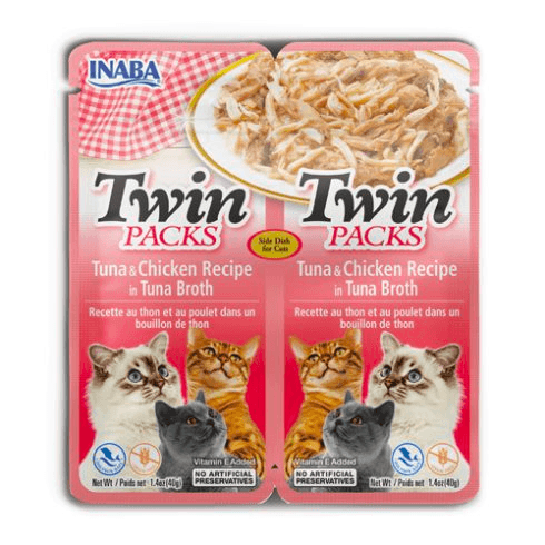 INABA Cat Twin Packs Tuna & Chicken in Tuna Broth – Sparklet