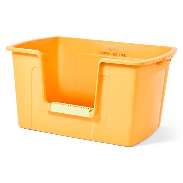 Paws For Life Extra Large Large Breed Cat Litter Box Yellow – Sparklet